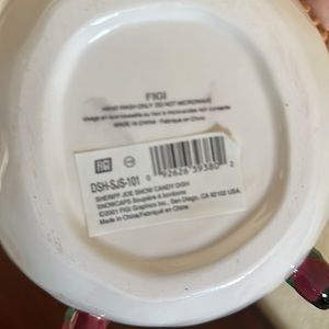 Figi | Holiday | Nib Cowboy Snowman Candy Bandit Dish | Poshmark